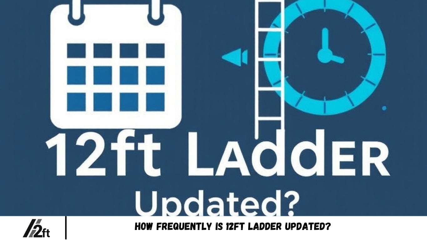 How Frequently is 12ft Ladder Updated? - 12ft Ladder