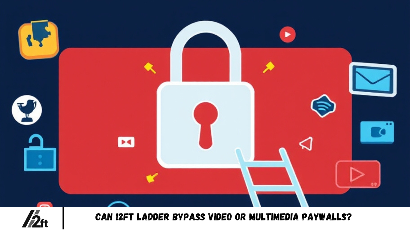 Can 12ft Ladder Bypass Video or Multimedia Paywalls?